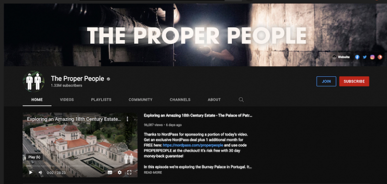 Photo credit: The Proper People on YouTube - Journalistic.org Editorial